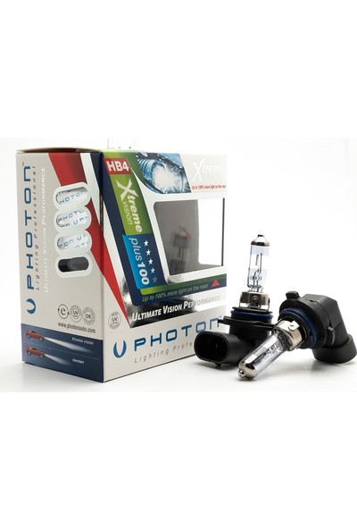 Photon Hb4 12V 55W 9006 Xtreme Vision +%100