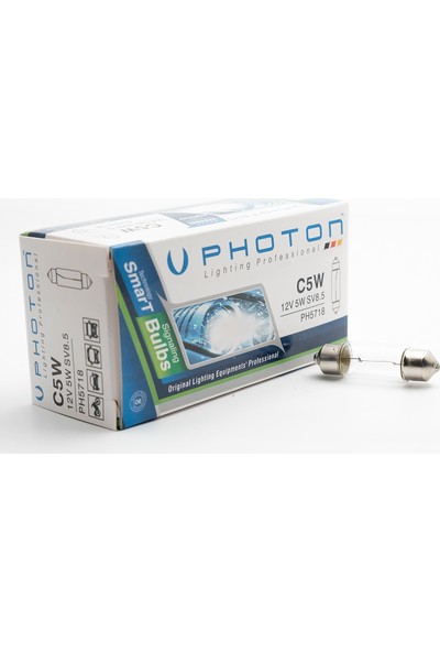 Photon C5W 12V 36Mm.Standart Sofit Ampul Photon C5W 12V 36Mm.Standart Sofit Ampul