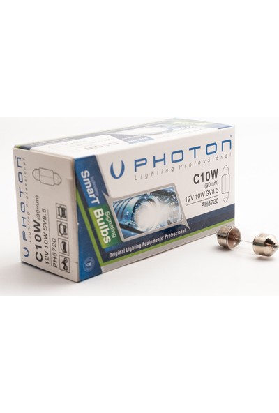 Photon C10W 12V 30Mm Standart Sofit Ampul Photon C10W 12V 30Mm Standart Sofit Ampul
