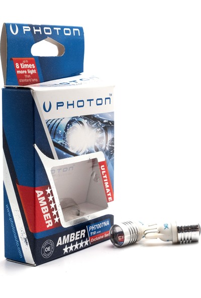 Photon T10 W5W 12V Ph7007 Na Exclusive Serie Amber Led Photon T10 W5W 12V Ph7007 Na Exclusive Serie Amber Led