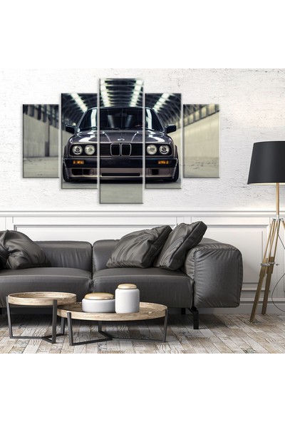Meteor Galeri Bmw E30 Araba 5 Parça Kanvas Tablo Meteor Galeri Bmw E30 Araba 5 Parça Kanvas Tablo