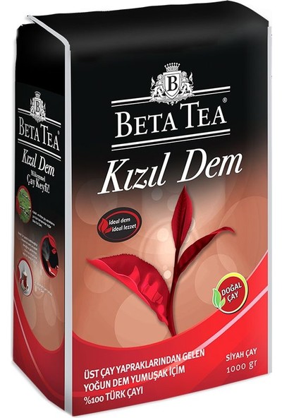 Beta Kızıl Dem Türk Çayı 1000GR
