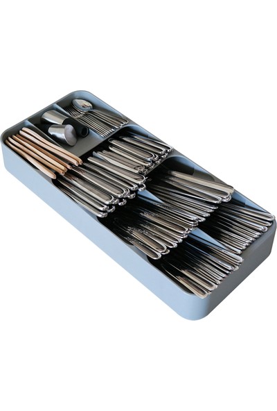 Decobella Çekmece Içi Kaşıklık Çekmece Içi Düzenleyici - Gri