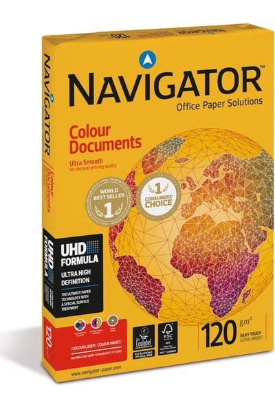 Navigator Gramajlı Fotokopi Kağıdı A4-120GR.250 Yaprak Navigator Gramajlı Fotokopi Kağıdı A4-120GR.250 Yaprak