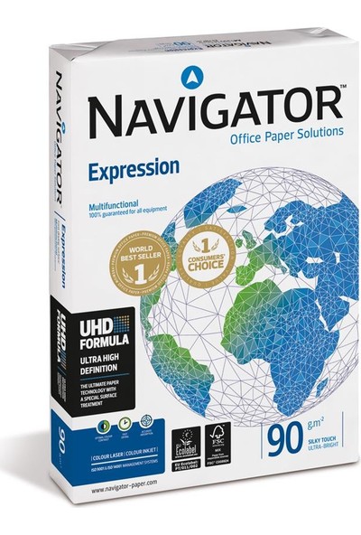 Navigator Gramajlı Fotokoi Kağıdı A3-90GR- 500 Yaprak Navigator Gramajlı Fotokoi Kağıdı A3-90GR- 500 Yaprak