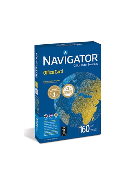 Navigator Gramajlı Fotokopi Kağıdı A4-160GR.250 Yaprak Navigator Gramajlı Fotokopi Kağıdı A4-160GR.250 Yaprak