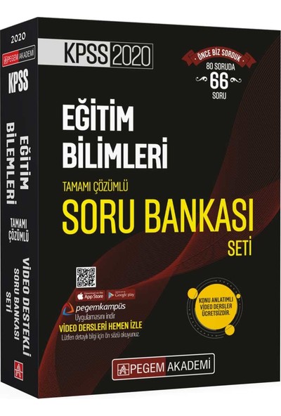 2020 Kpss Eğitim Bilimleri Tamamı Çözümlü Modüler Soru Bankası Seti - 6 Kitap -  Komisyon 2020 Kpss Eğitim Bilimleri Tamamı Çözümlü Modüler Soru Bankası Seti - 6 Kitap -  Komisyon
