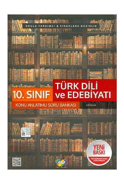 FDD 10.Sınıf Türk Dili ve Edebiyatı Konu Anlatımlı Soru Bankası