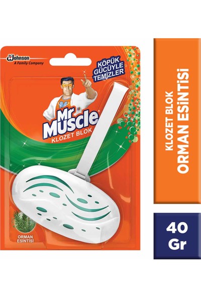 Mr Muscle Klozet Blok Orman Esintisi Tuvalet Temizleyici Mr Muscle Klozet Blok Orman Esintisi Tuvalet Temizleyici