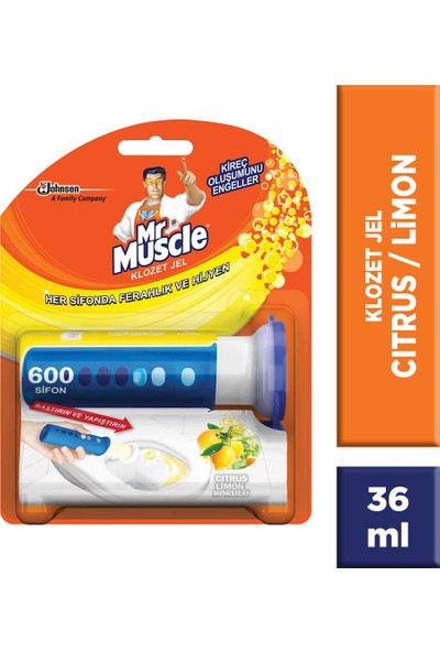 Mr Muscle Klozet Temizlik Jeli Citrus