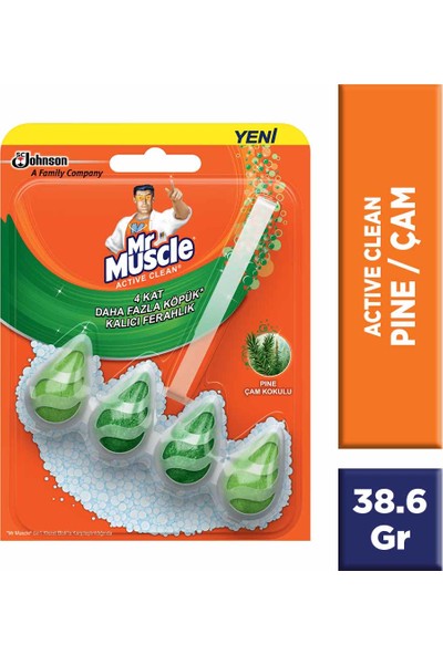 MR.MUSCLE KLOZET BLOK 5 IN 1 CITRUS 30 GR