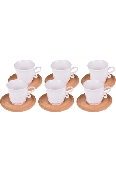 Bambum Isla 6 Kişilik Kahve Fincan Takımı Bambum Isla 6 Kişilik Kahve Fincan Takımı