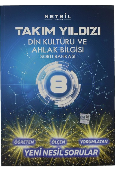 Netbil Yayıncılık 8. Sınıf Din Kültürü Ve Ahlak Bilgisi Takım Yıldızı Soru Bankası Netbil Yayıncılık 8. Sınıf Din Kültürü Ve Ahlak Bilgisi Takım Yıldızı Soru Bankası
