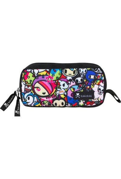 Ümit Çanta Tokidoki Siyah Iki Bölmeli Kalemlik 2178