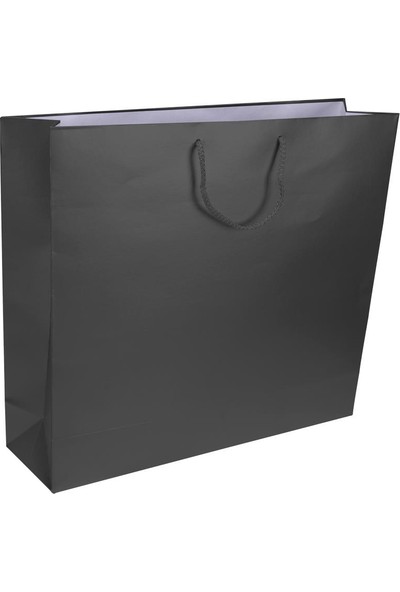 Kikajoy Siyah Karton Çanta 42 x 38 cm 10'lu Kikajoy Siyah Karton Çanta 42 x 38 cm 10'lu