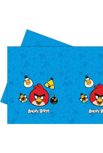 Kikajoy Angry Birds Plastik Masa Örtüsü 120 x 180 cm Kikajoy Angry Birds Plastik Masa Örtüsü 120 x 180 cm