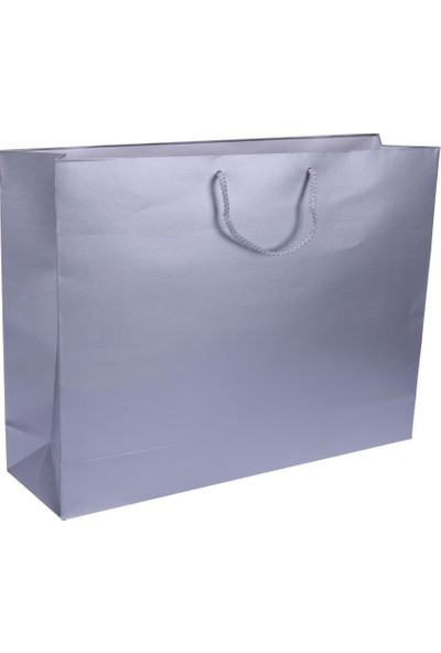 Kikajoy Gümüş Karton Çanta 54 x 38 cm 10'lu Kikajoy Gümüş Karton Çanta 54 x 38 cm 10'lu
