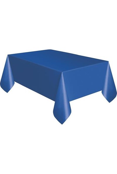 Kikajoy Lacivert Plastik Masa Örtüsü 137 x 270 cm