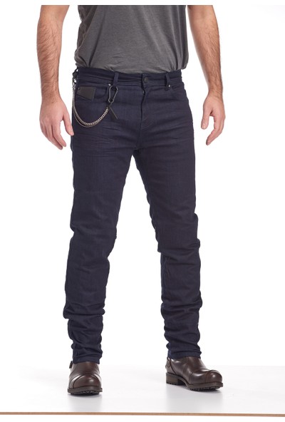 Nyks NY01 Lacivert Motorsiklet Pantolonu