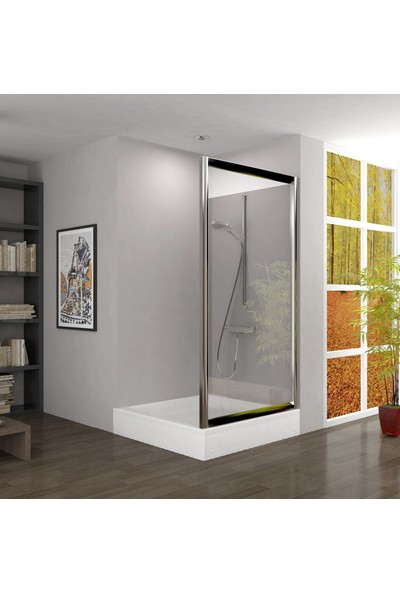 Duşakabincim 90 cm Yan Panel Temperli Cam Duşakabin