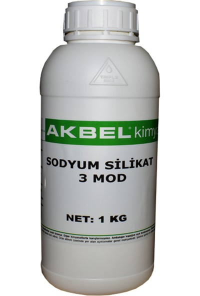 Akbel Sodyum Silikat 3 Mod 1 kg