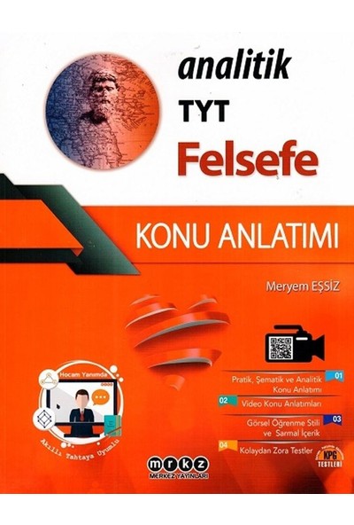 Merkez Yayınları TYT Felsefe Analitik Konu Anlatımı - Meryem Eşsiz Merkez Yayınları TYT Felsefe Analitik Konu Anlatımı - Meryem Eşsiz