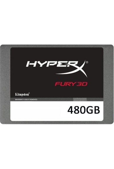 Kingston HyprX Fury 480GB 500-500MB/s Sata 3.0 3D SSD KC-S44480-6F Kingston HyprX Fury 480GB 500-500MB/s Sata 3.0 3D SSD KC-S44480-6F