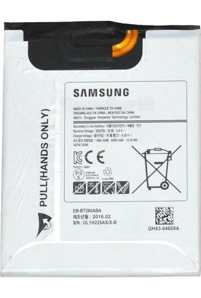 Yedekyedek Galaxy Tab A 7.0 EBBT280ABE T280 T285 Batarya Pil A++ Lityum İyon Pil Yedekyedek Galaxy Tab A 7.0 EBBT280ABE T280 T285 Batarya Pil A++ Lityum İyon Pil