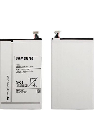 Yedekyedek Galaxy Tab S 8.4 EBBT705FBC T700 T705 Batarya Pil A++ Lityum İyon Pil Yedekyedek Galaxy Tab S 8.4 EBBT705FBC T700 T705 Batarya Pil A++ Lityum İyon Pil