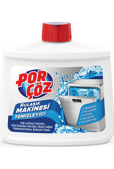 Porçöz Bulaşık Makinesi Temizleyici 250 ml