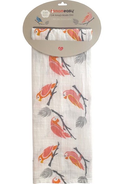 Momeasy 100 x 120 cm Pembe Papağan Tekli Örtü Pembe Momeasy 100 x 120 cm Pembe Papağan Tekli Örtü Pembe