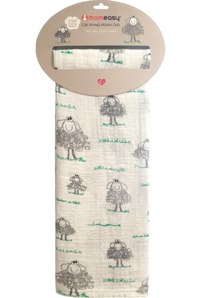 Momeasy 100 x 120 cm Kuzu Tekli Örtü