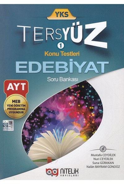 Nitelik Yayınları AYT Tersyüz Edebiyat Soru Bankası - Nalan Bayram Gündüz, Suna Gürakan Nitelik Yayınları AYT Tersyüz Edebiyat Soru Bankası - Nalan Bayram Gündüz, Suna Gürakan
