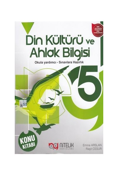 Nitelik Yayınları 5. Sınıf Din Kültürü ve Ahlak Bilgisi Konu Kitabı Nitelik Yayınları 5. Sınıf Din Kültürü ve Ahlak Bilgisi Konu Kitabı