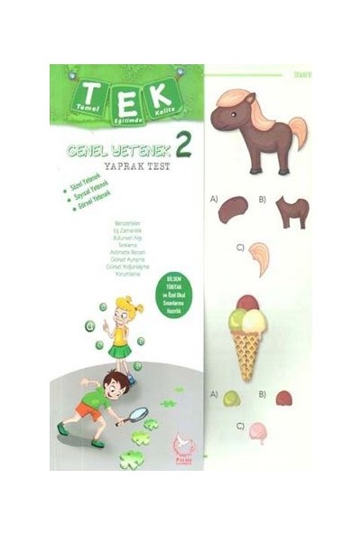 Palme 2. Sınıf Genel Yetenek TEK Yaprak Test Palme 2. Sınıf Genel Yetenek TEK Yaprak Test