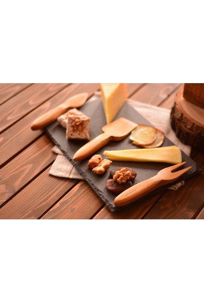 Bambum Algi 3 Parça Peynir Bıçak Seti