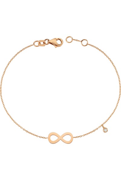 Craft Pırlanta Pure Koleksiyonu Pırlantalı Sonzsuzluk Bileklik