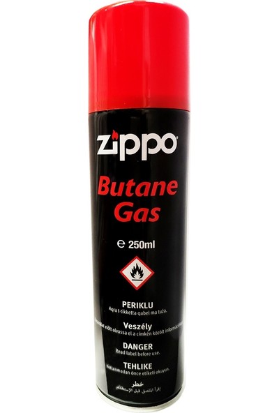 Zippo Bütan Gaz 250Ml Çakmak