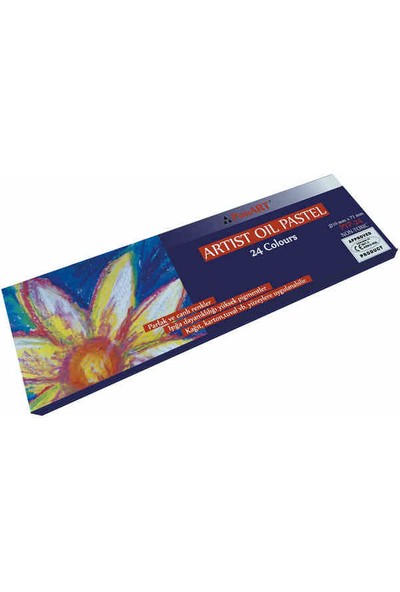 Ponart Artist Yağlı Pastel Boya 24 Renk Ponart Artist Yağlı Pastel Boya 24 Renk