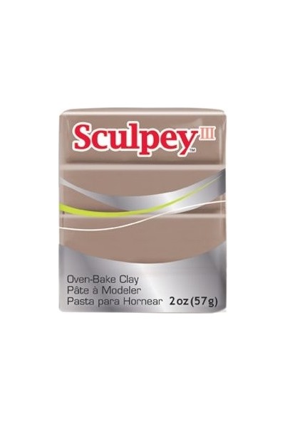 Sculpey III Polimer Kil 1657 Hazelnut (Fındık)