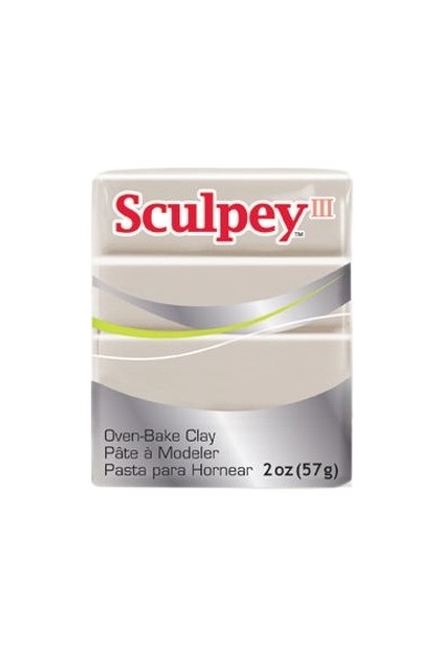 Sculpey III Polimer Kil 1645 Elephant Gray (Fil Grisi)