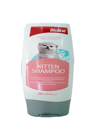 Bioline Yavru Kedi Şampuanı 200 ml