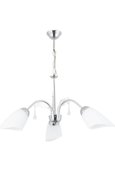 Lambadar Şık Tasarımlı 3 Lü Avize Lambadar Şık Tasarımlı 3 Lü Avize