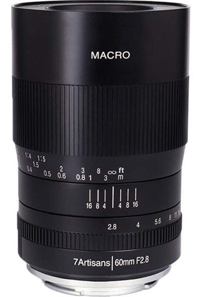 7artisans 60mm F2.8 Macro APS-C Lens Fuji (FX-Mount) 7artisans 60mm F2.8 Macro APS-C Lens Fuji (FX-Mount)