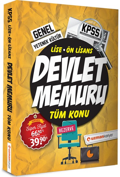 KPSS Lise & Önlisans Devlet Memuru Konu Anlatımlı KPSS Lise & Önlisans Devlet Memuru Konu Anlatımlı