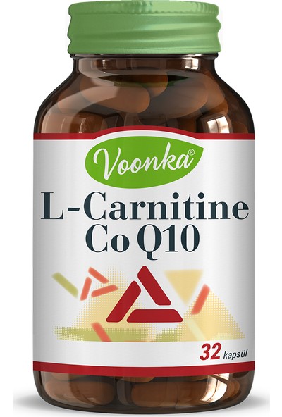 Voonka L Carnitin & Co Q10 32 Sert Kapsül