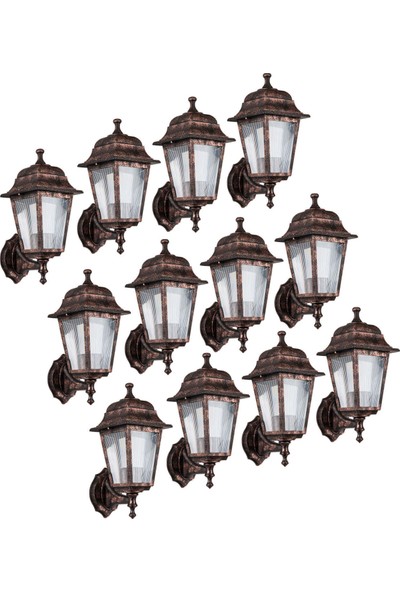 Modelight Optik Kare Aplik Bakır 12'li