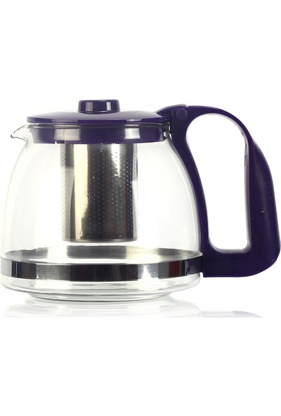 Cooker Süzgeçli Cam Demlik 1250 ml Tea Pot