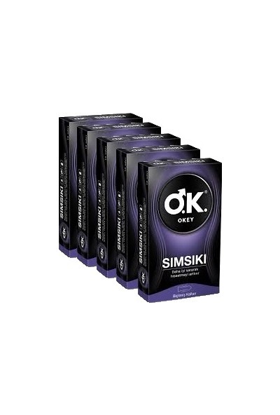 Okey Prezervatif Sımsıkı 50'li ( 10 x 5 )