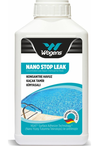 Wogens 1 Lt Konsantre Havuz Kaçak Tamir Kimyasalı Kaçak Giderici Wogens 1 Lt Konsantre Havuz Kaçak Tamir Kimyasalı Kaçak Giderici
